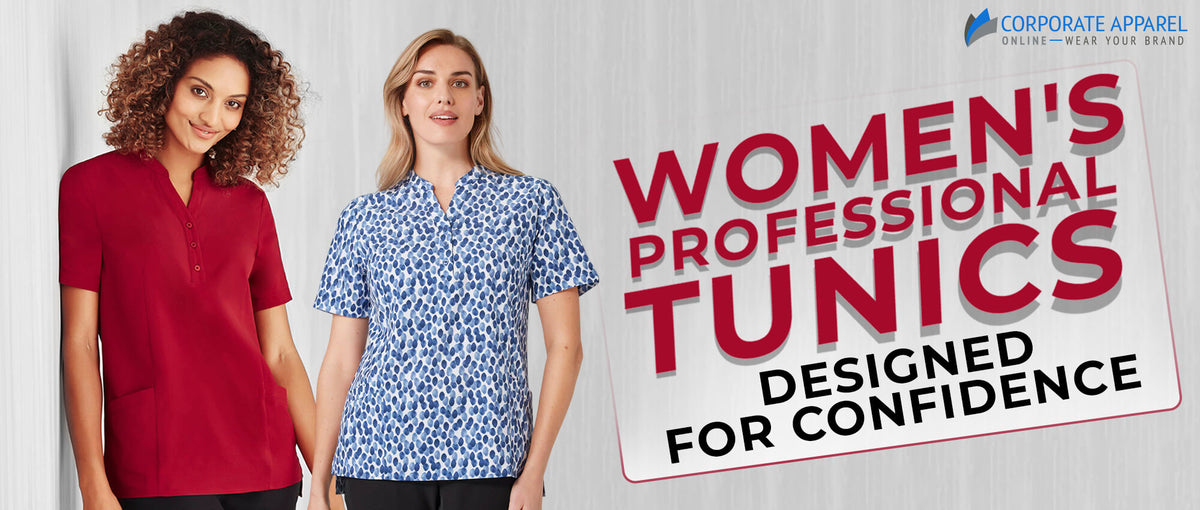 WOMEN'S PROFESSIONAL TUNICS—DESIGNED FOR CONFIDENCE – Corporate Apparel ...