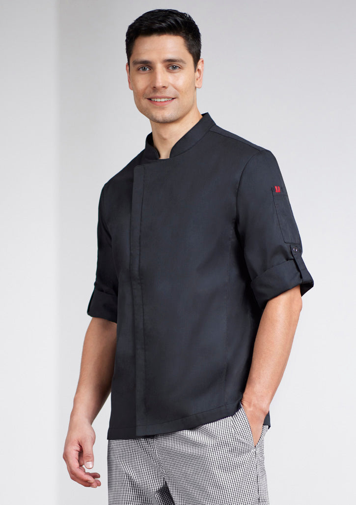 Biz Collection Mens Alfresco Long Sleeve Chef Jacket (CH330ML ...