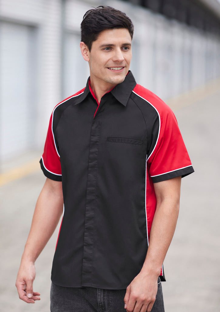 Biz Collection Mens Nitro S/S Shirt (S10112) – Corporate Apparel Online