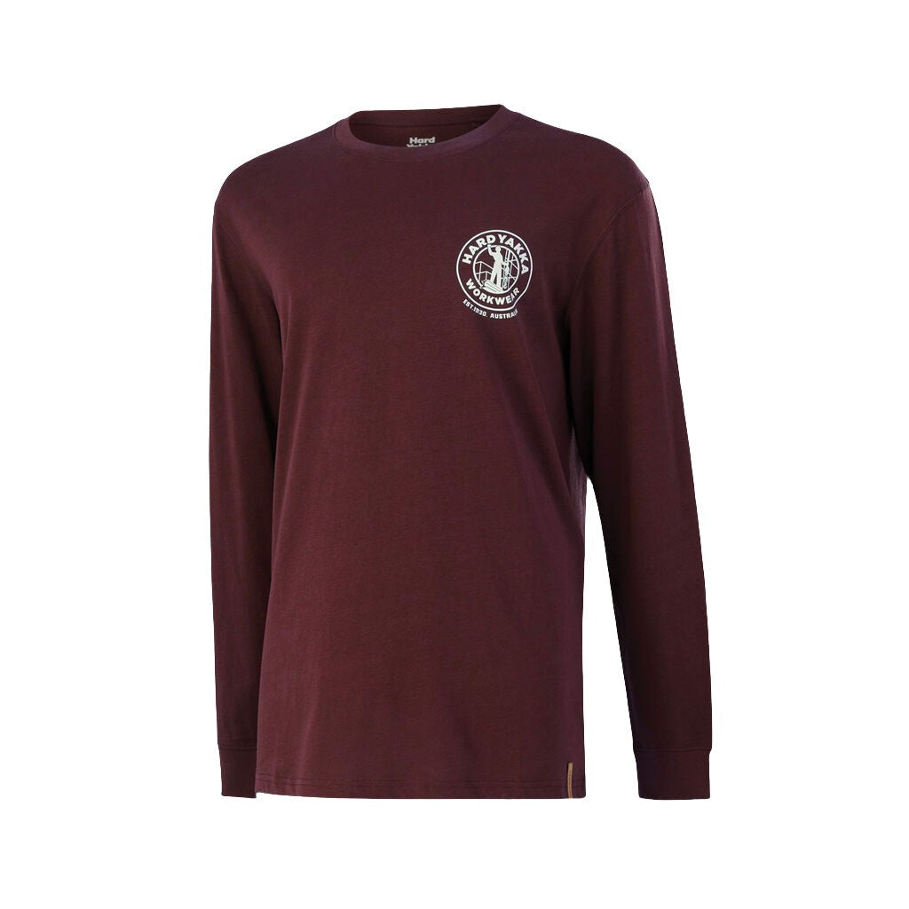Hard Yakka Core Long Sleeve Heritage Icon Tee (Y11489) – Corporate ...