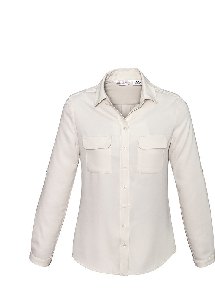 Biz Collection Womens Madison L/S Blouse (S626LL) – Corporate Apparel ...